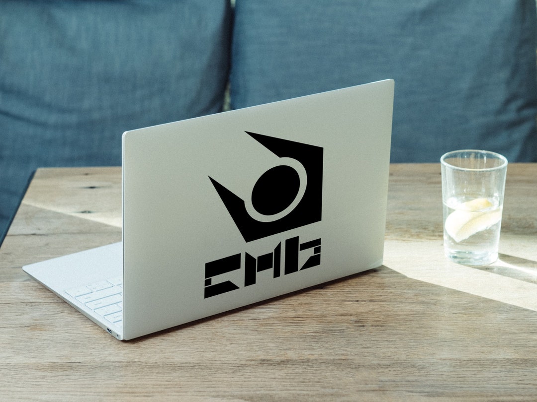Half Life 2 Combine Decal W/ Symbols Laptop Decal Sticker Black Two ...