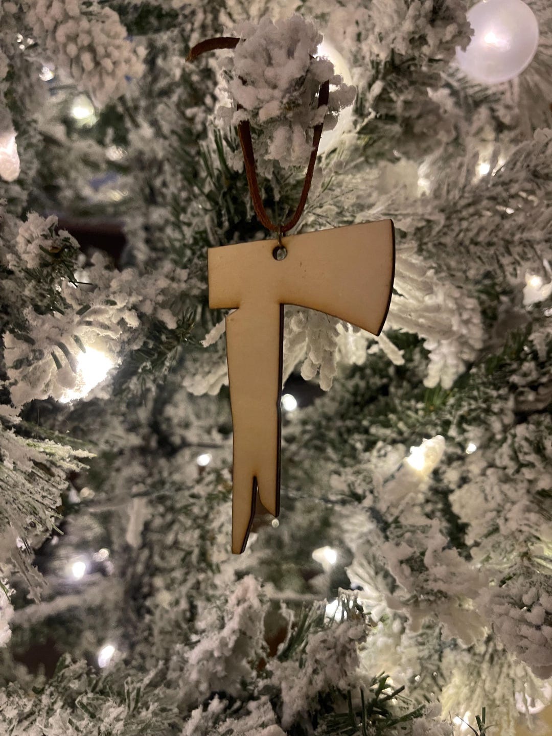 The Long Dark Inspired Hatchet Wood Laser-cut Rustic Christmas Tree ...