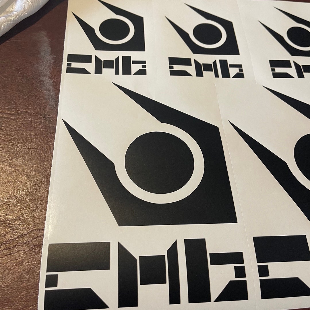 Half Life 2 Combine Logo W/ Symbols Black Two Sizes - Etsy