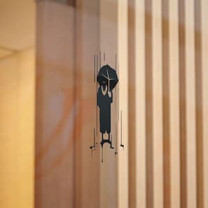 Half-life 2 Interloper ARG Sticker Black Design on Transparent ...