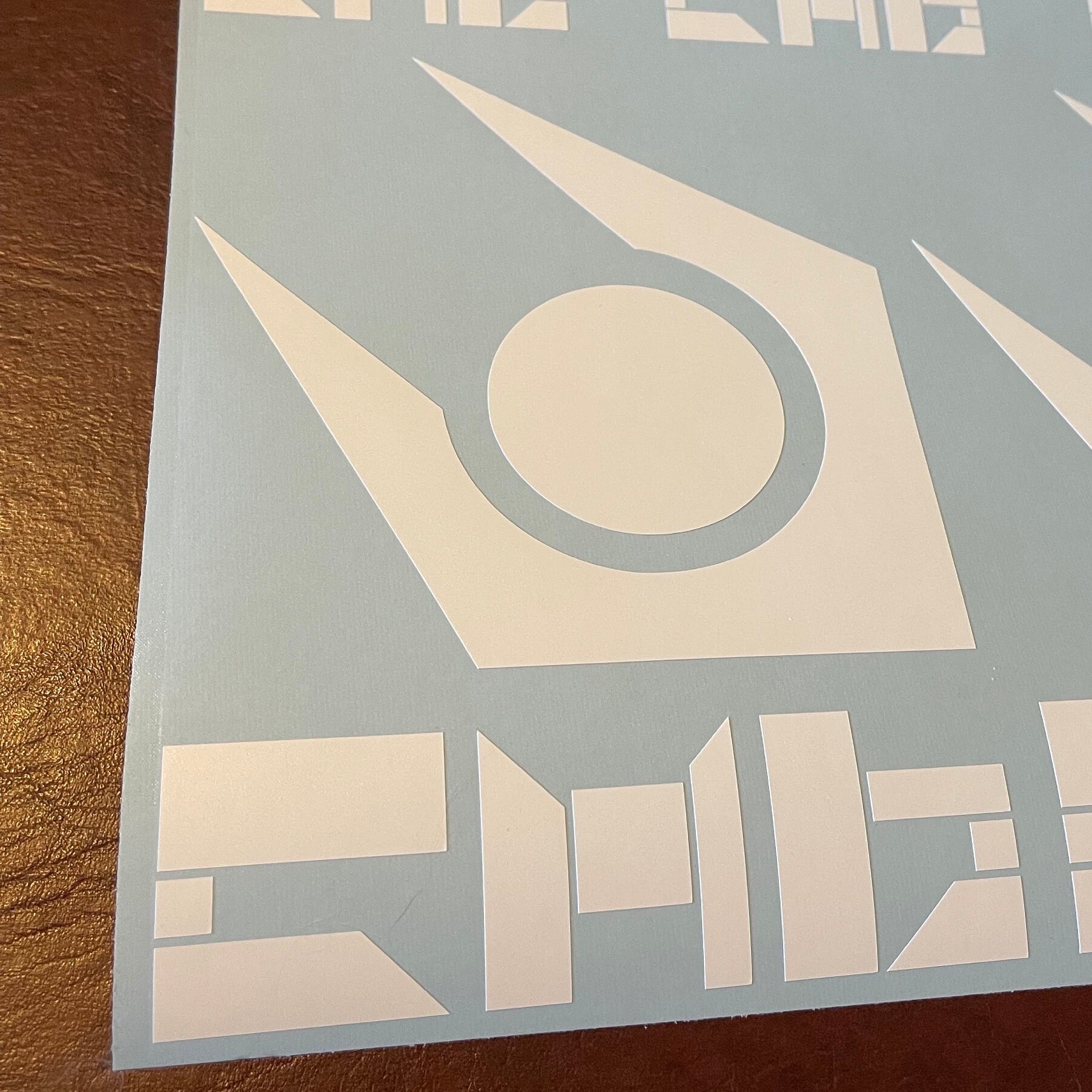 Half Life 2 Combine Decal W/ Symbols Laptop Decal Sticker Black Two ...