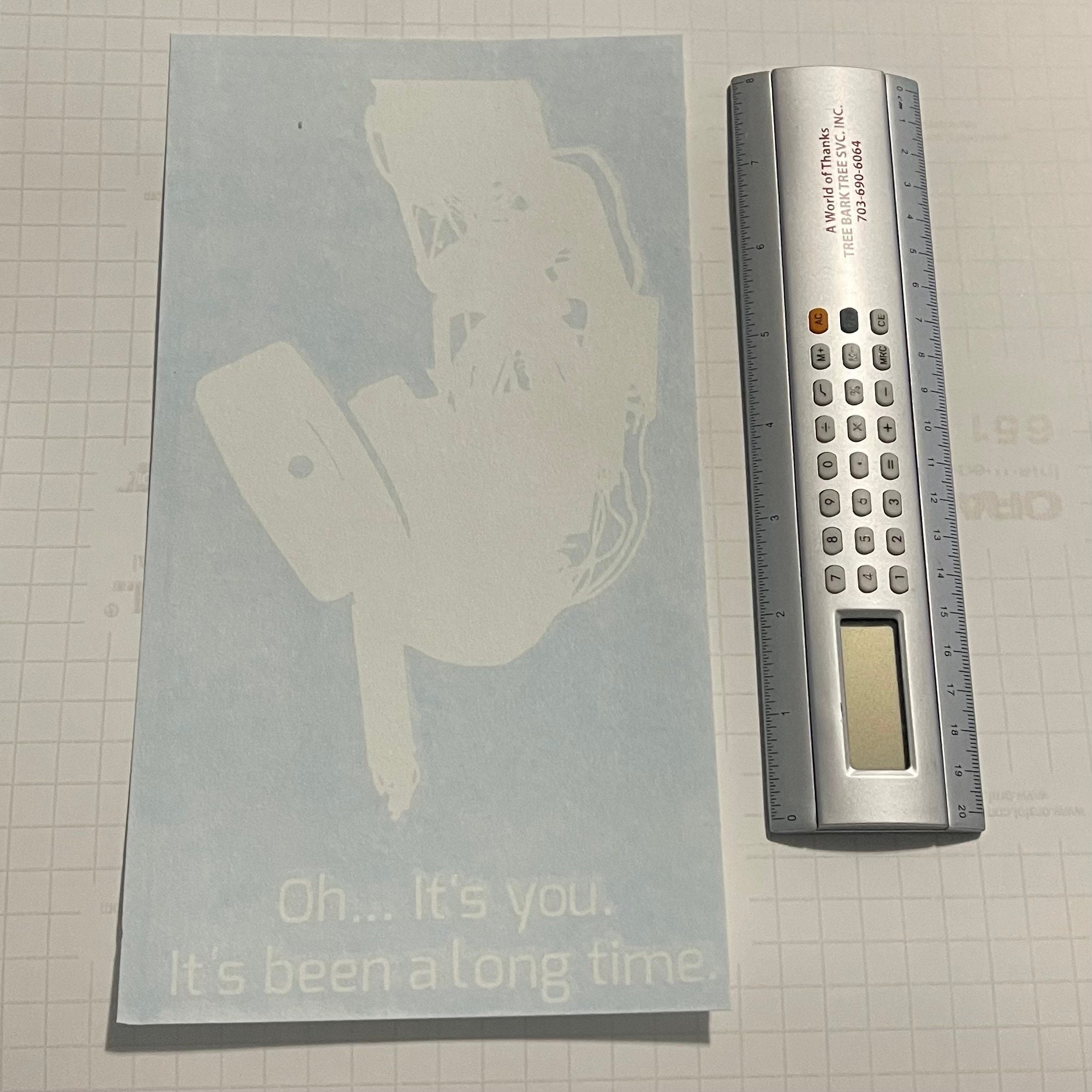 Portal 2 Inspired Damaged Glados Silhouette 'oh Its You.' Quote 9.5 ...