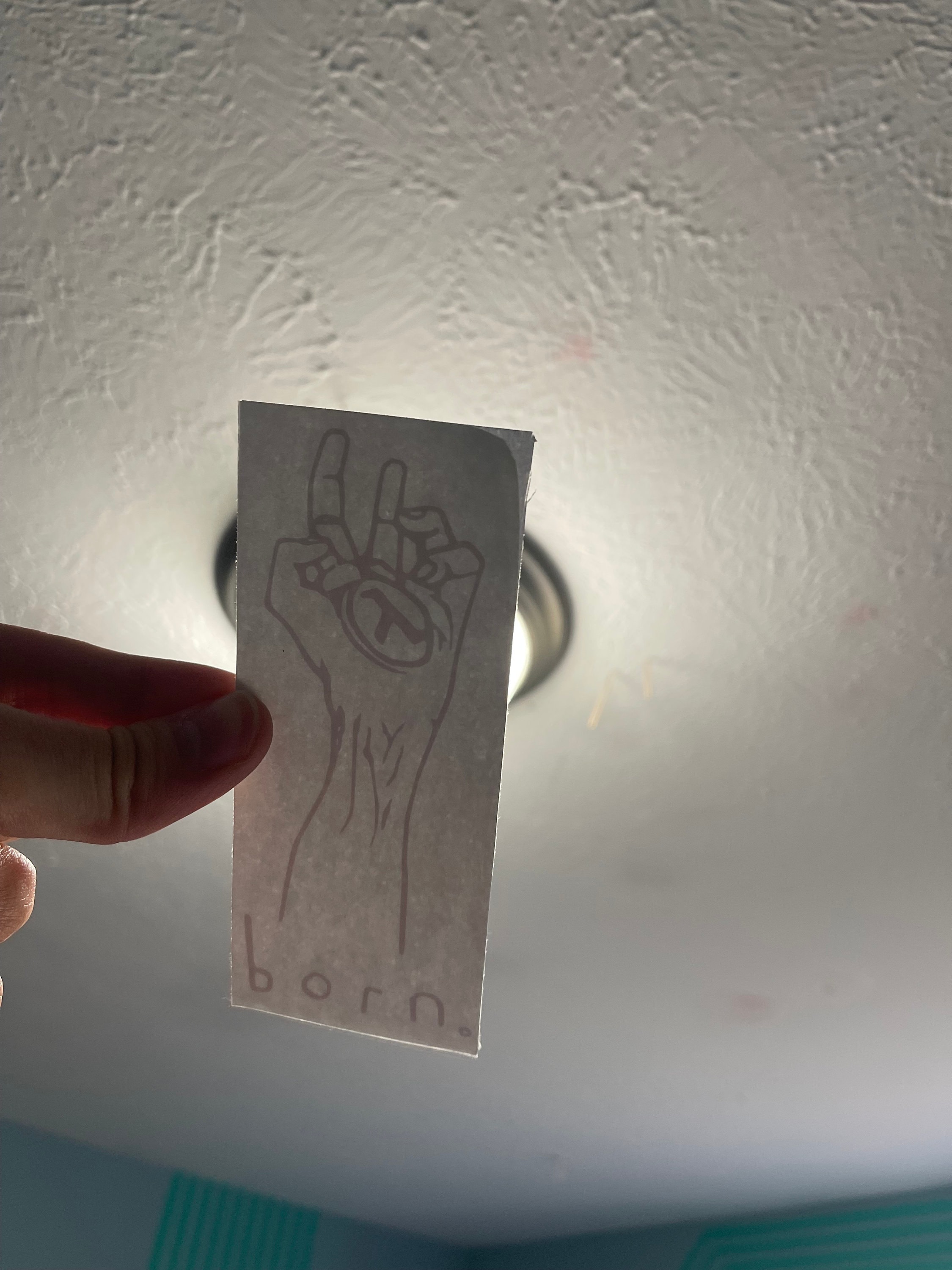 Half Life 2 'born' Vinyl Decal 5 Inch Black White Gaming Sticker Gamer ...