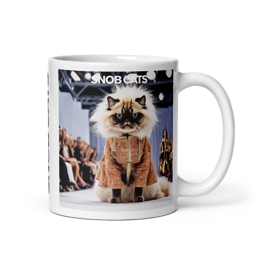 SNOB CATS: Himalayan Cat Catwalk 3 / Cute Mugs / Cat Mom / Coffee Mug ...
