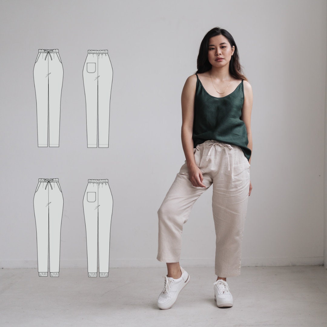 Cece Pant PDF Sewing Pattern - Etsy