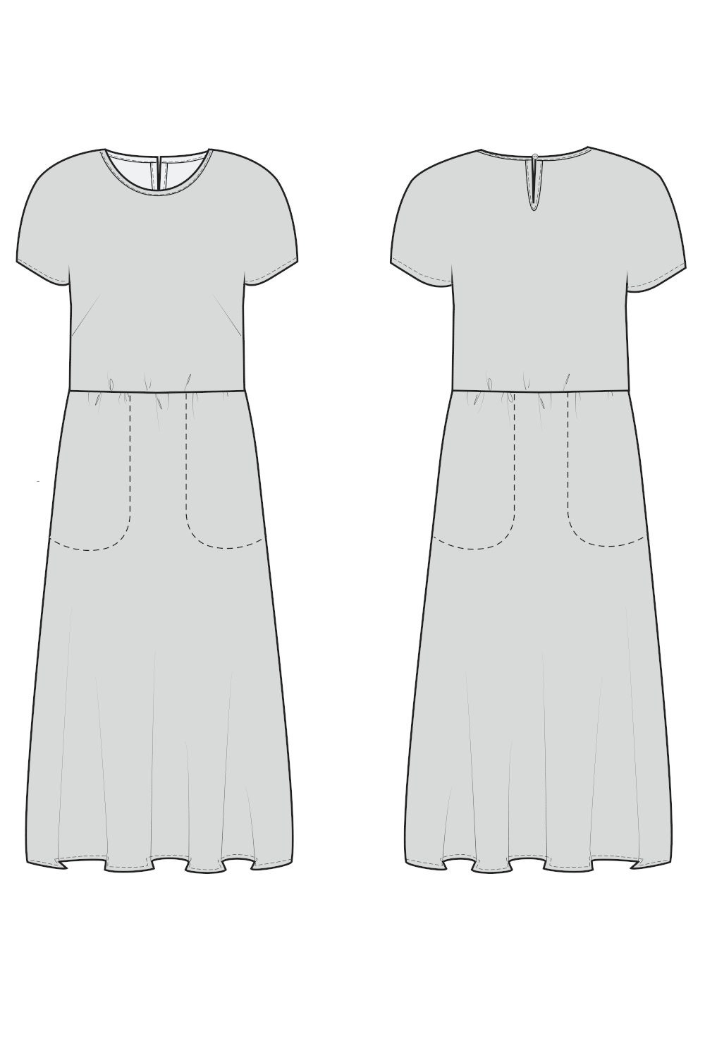 May Top/dress PDF Sewing Pattern - Etsy