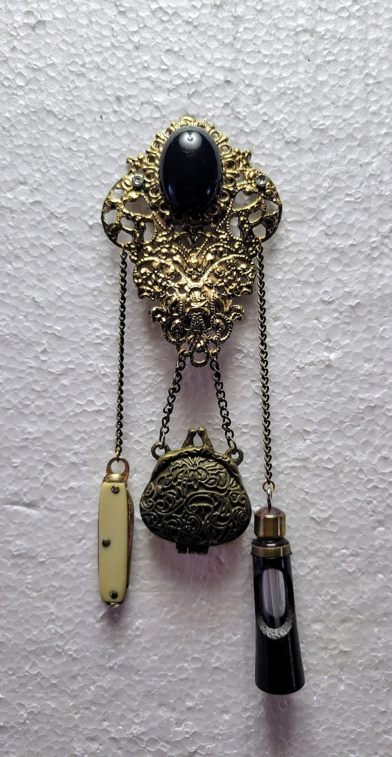 Victorian chatelaine - Gem