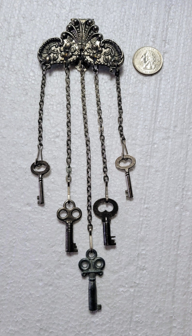 Victorian Chatelaine W/keys - Etsy