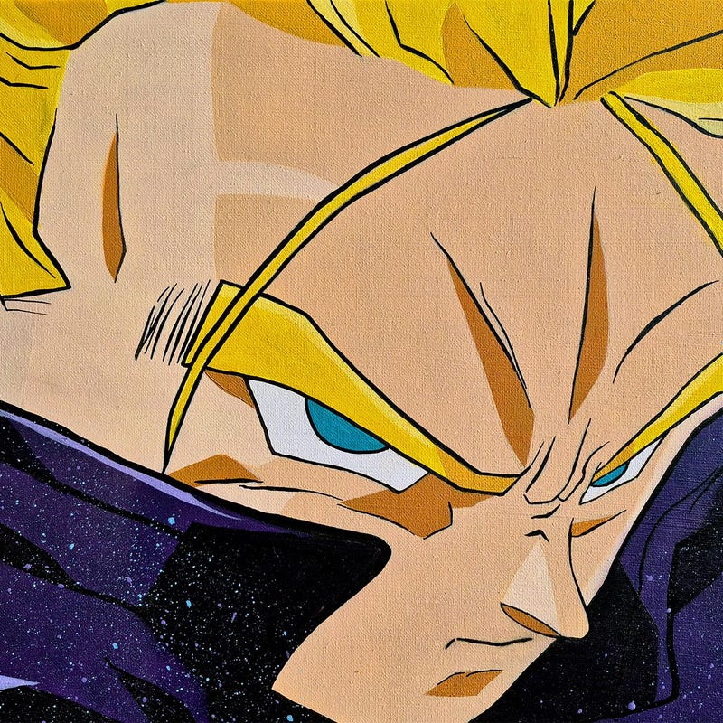 Dragon Ball Z Paintings - Etsy