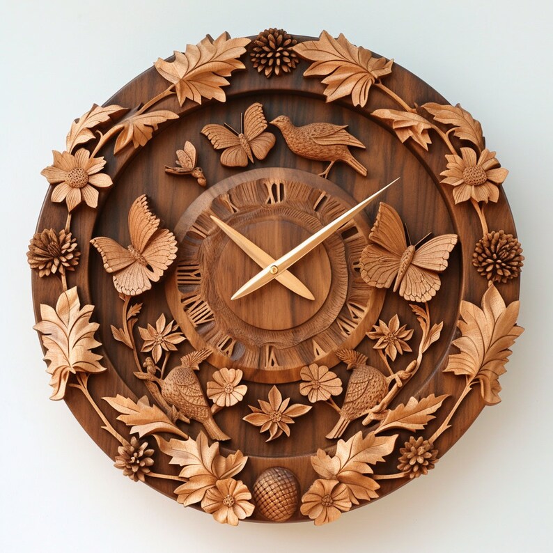 Traditional Teak Timekeeper - Etsy
