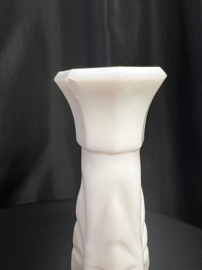 Vintage Milk Bud Glass Vase, Your Choice - Etsy