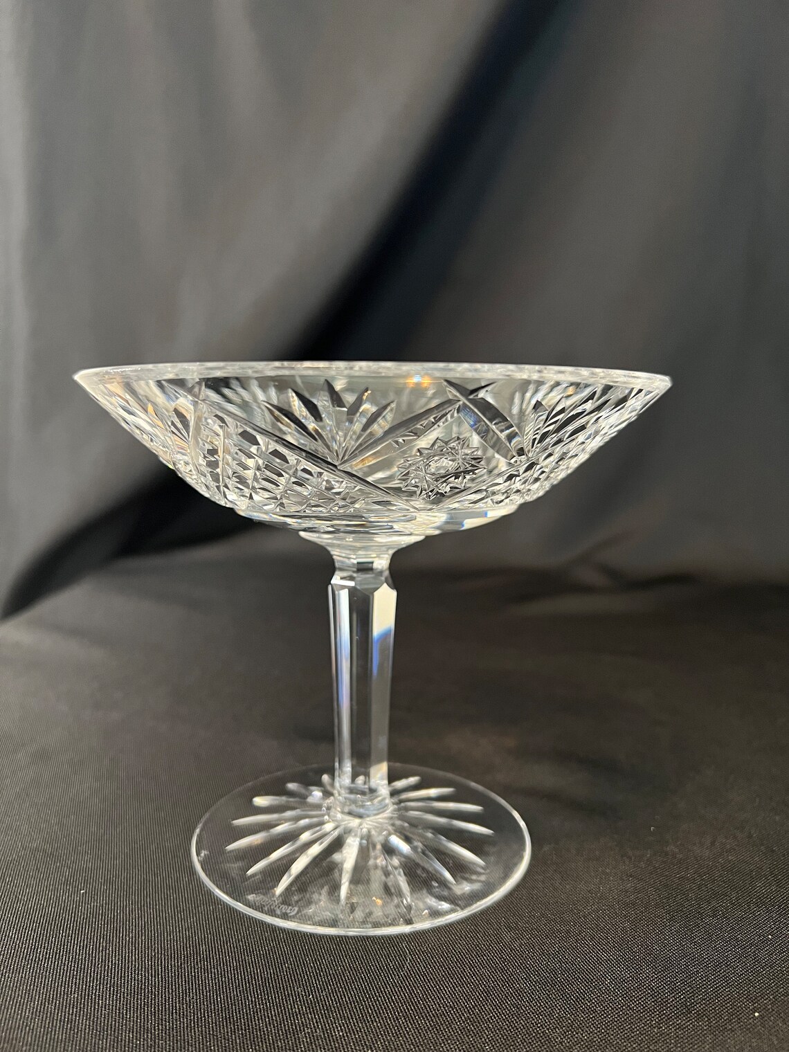 Waterford Crystal Footed Compote Vintage Tableware - Etsy