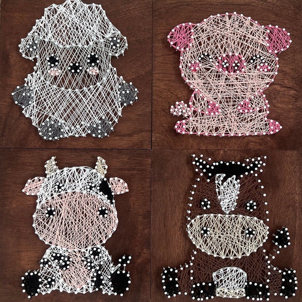 Pig String Art - Etsy