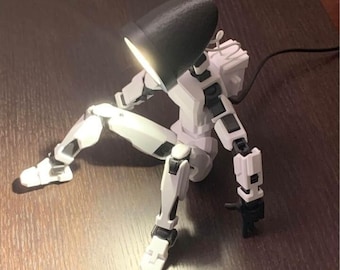 Lamplighter Posable Dummy 13 Lamp Action Figure 18 Tall Version. USB-C ...