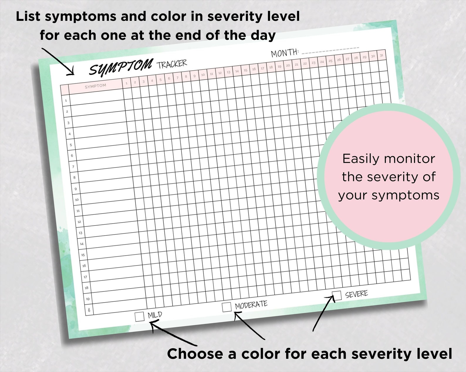 Medical Binder Printable, Chronic Illness Medical Planner, Fillable PDF ...