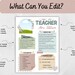 Meet the Teacher Template, Back to School, Teacher Flyer, Neutral Theme ...
