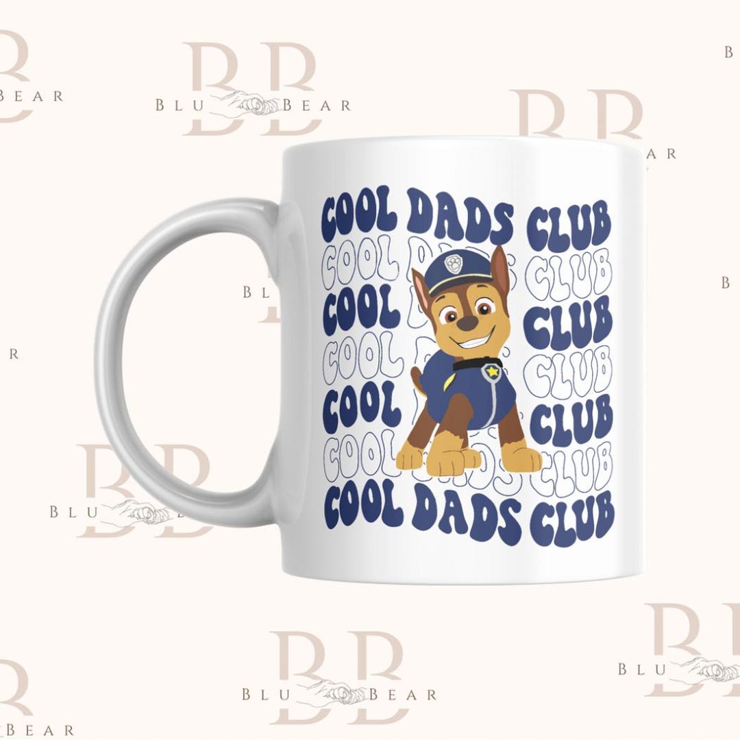 Paw Patrol Mug Paw Patrol Mom and Dad Club Matching Mugs Childrens Paw ...