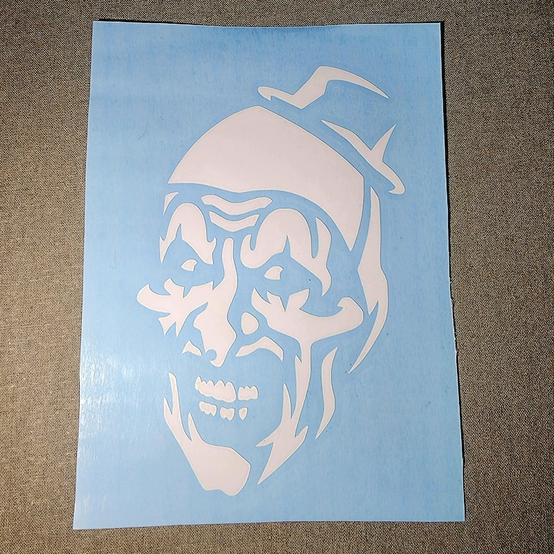 The Terrifier Stencil - Etsy