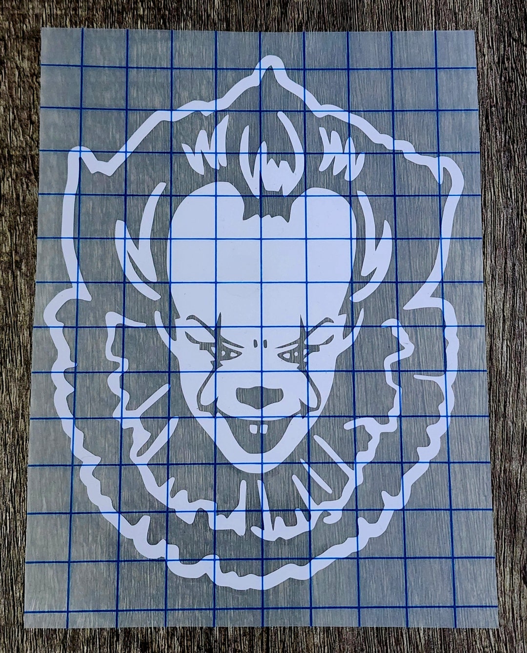 Vinyl Decal Window Decal Horror Decal Killer Clown Pennywise It Scary ...