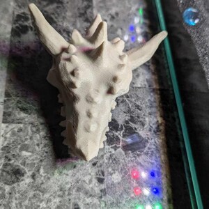 3D Printed Dragon Skull Fish Hide: Aquarium Terrarium Decor - Etsy