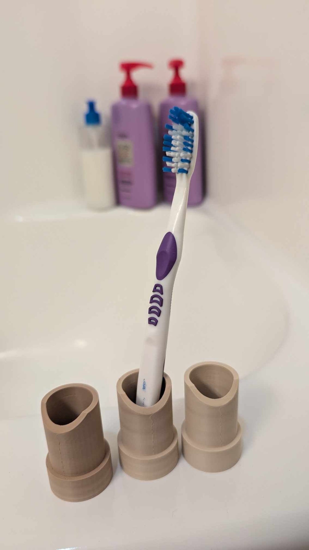 Toothbrush Stand, Bathroom Decor, Bathroom Accessories, Minimalist ...