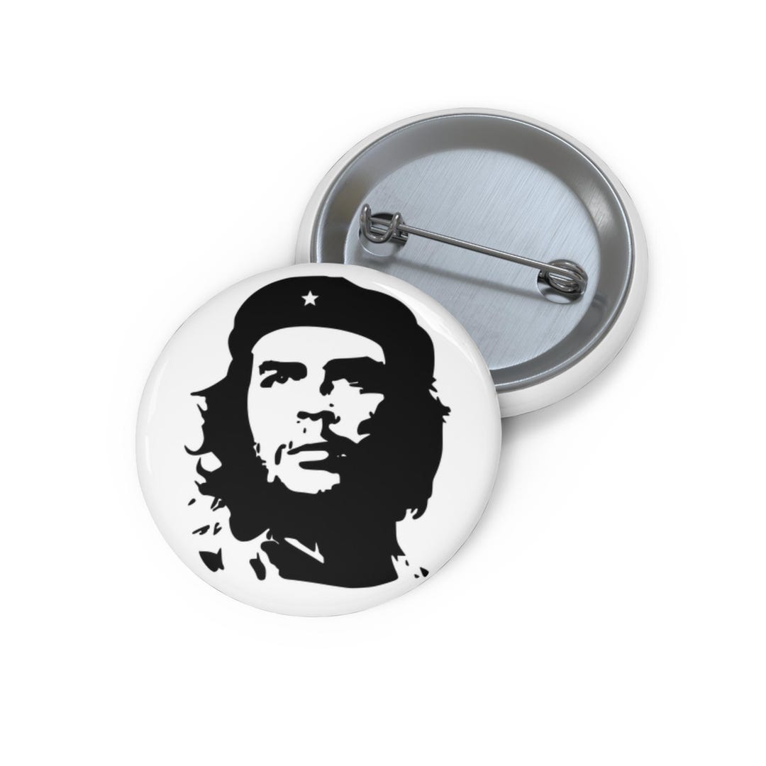 Che Guevara Pin Button | Revolutionary Icon Enamel Lapel Pin - Etsy