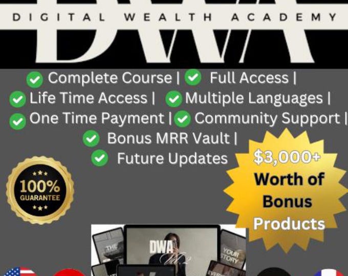 The Ultimate DWA Remastered Full Course With MRR/PLR and 100% Profits ...
