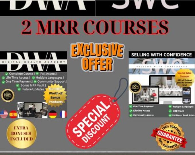 The Ultimate DWA Remastered Full Course With MRR/PLR and 100% Profits - Learn Various Ways to ...