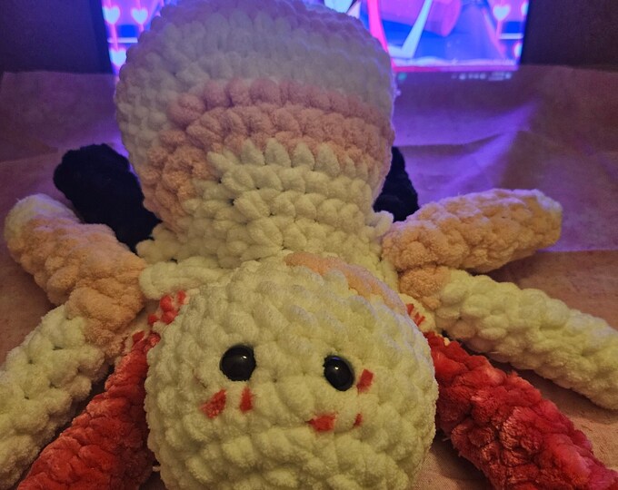 Angel Dust Spider Plush Large Hazbin Hotel - Etsy