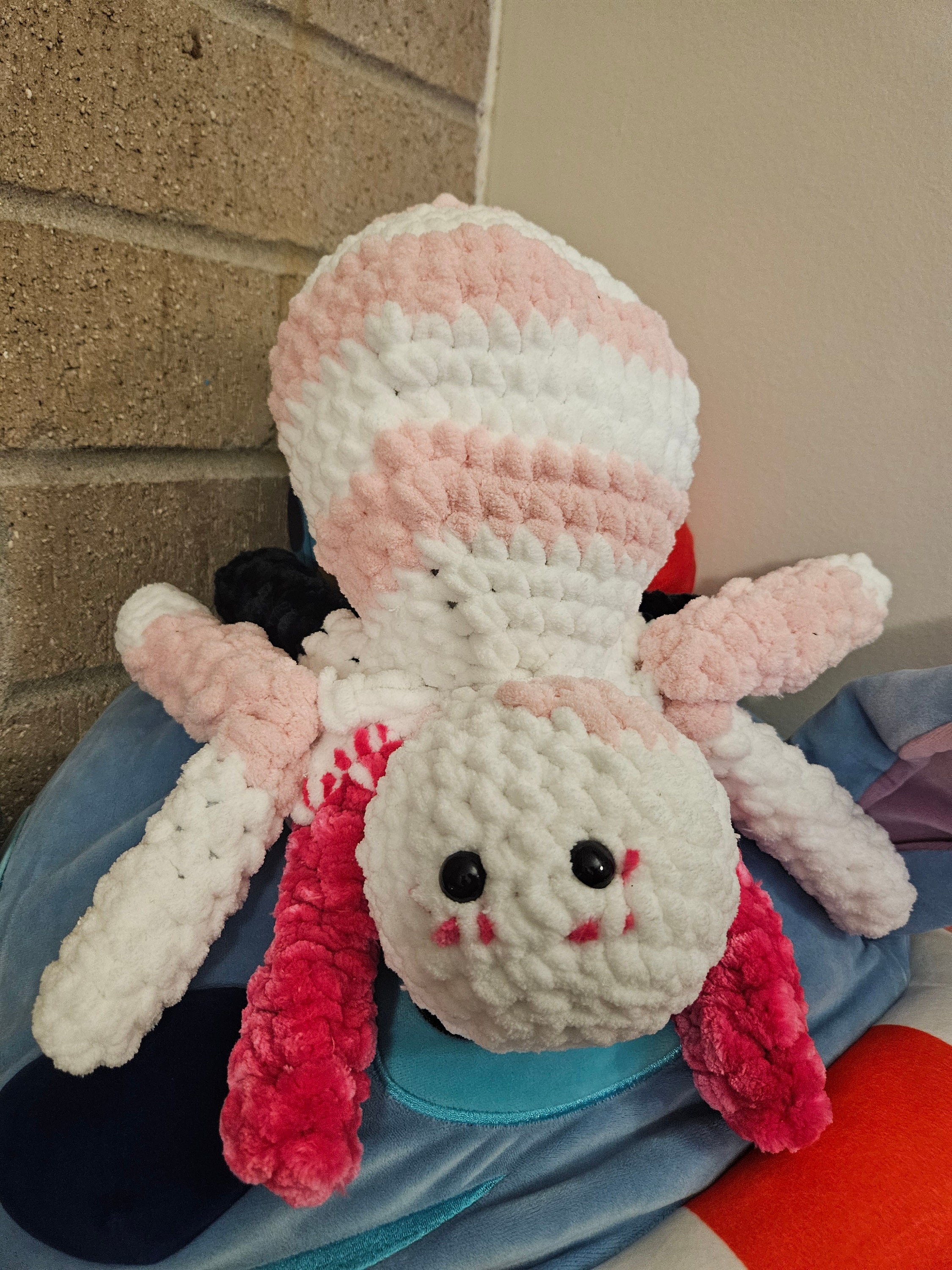 Angel Dust Spider Plush Large Hazbin Hotel - Etsy