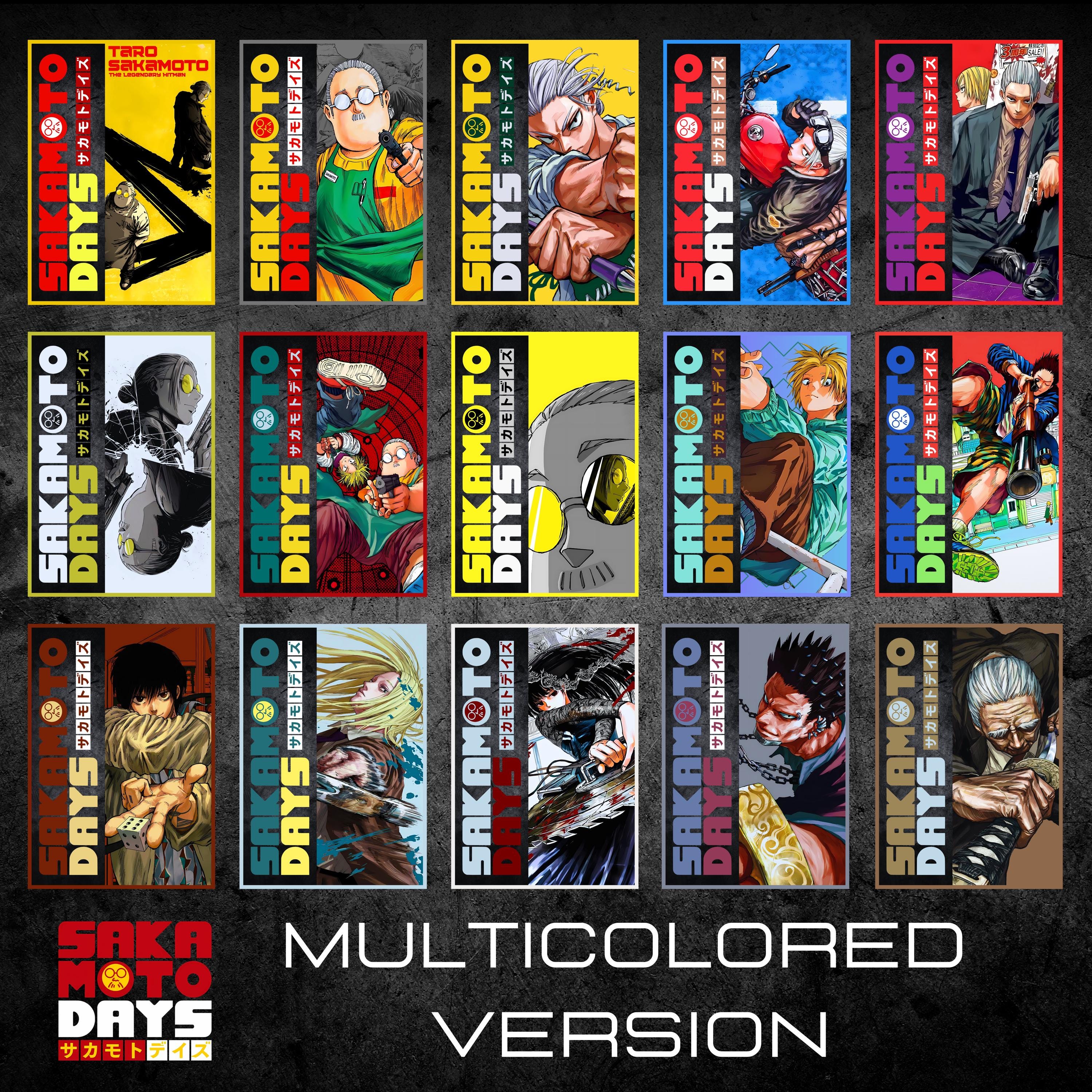 70+ Sakamoto Days Anime Digital and Printable Stickers 3 Version Png's ...