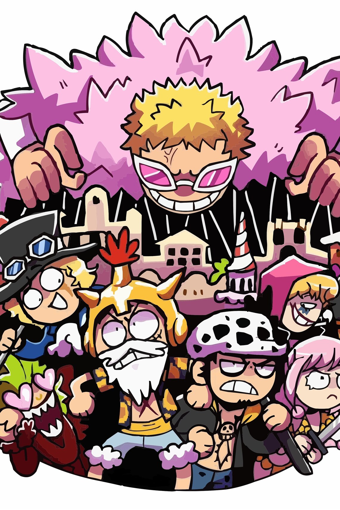 One Piece Arc Theme Vectorized - Etsy