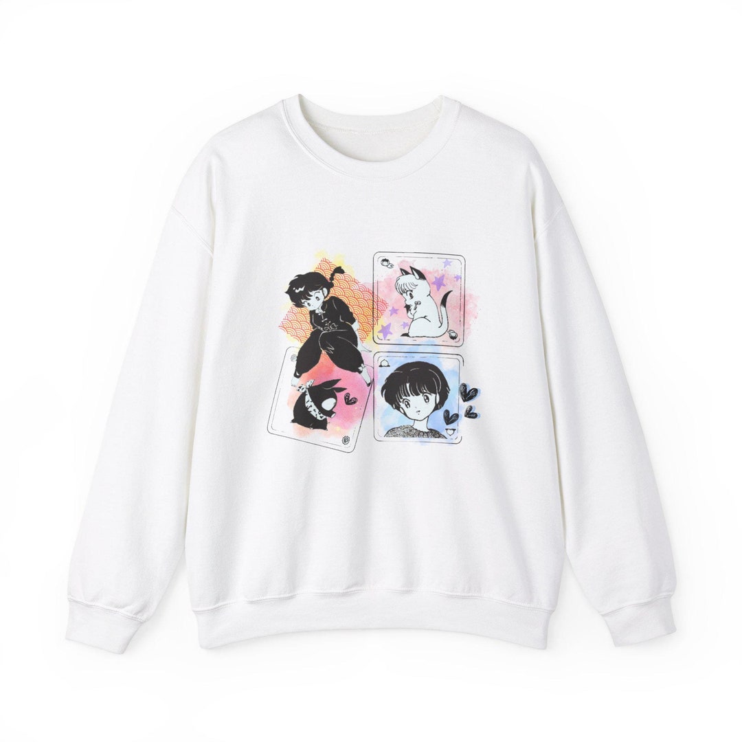 Ranma, Akane, Ryoga, Shampoo, Pchan, Anime, Sweatshirt, Classic ...