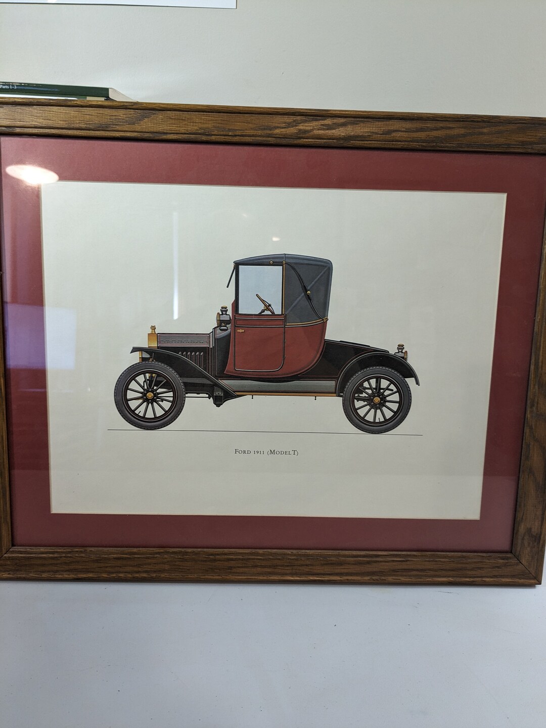 Vintage Wood Framed Print of Antique 1911 Ford Model T 16x20 - Etsy