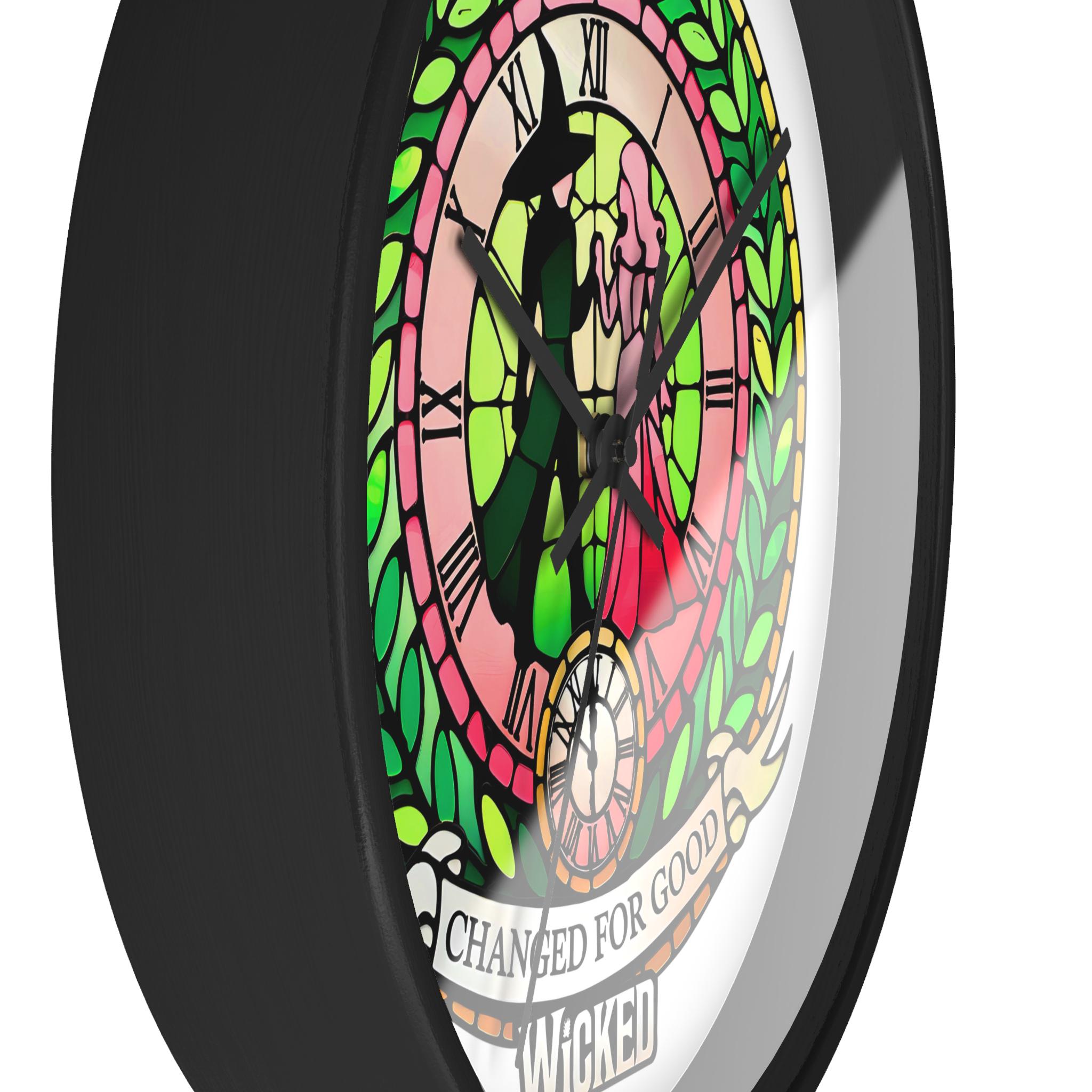 Wicked Wall Clock Defying Gravity Wicked Movie Fan Gift Broadway Gift ...