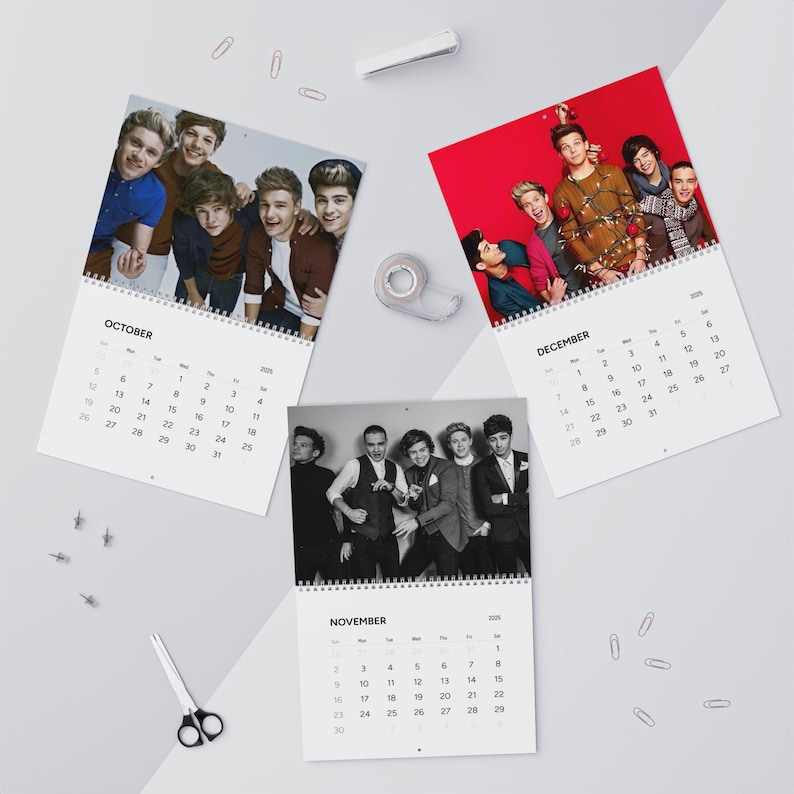 One Direction 2025 Calendar Liam Payne Tribute One Direction Gift One ...