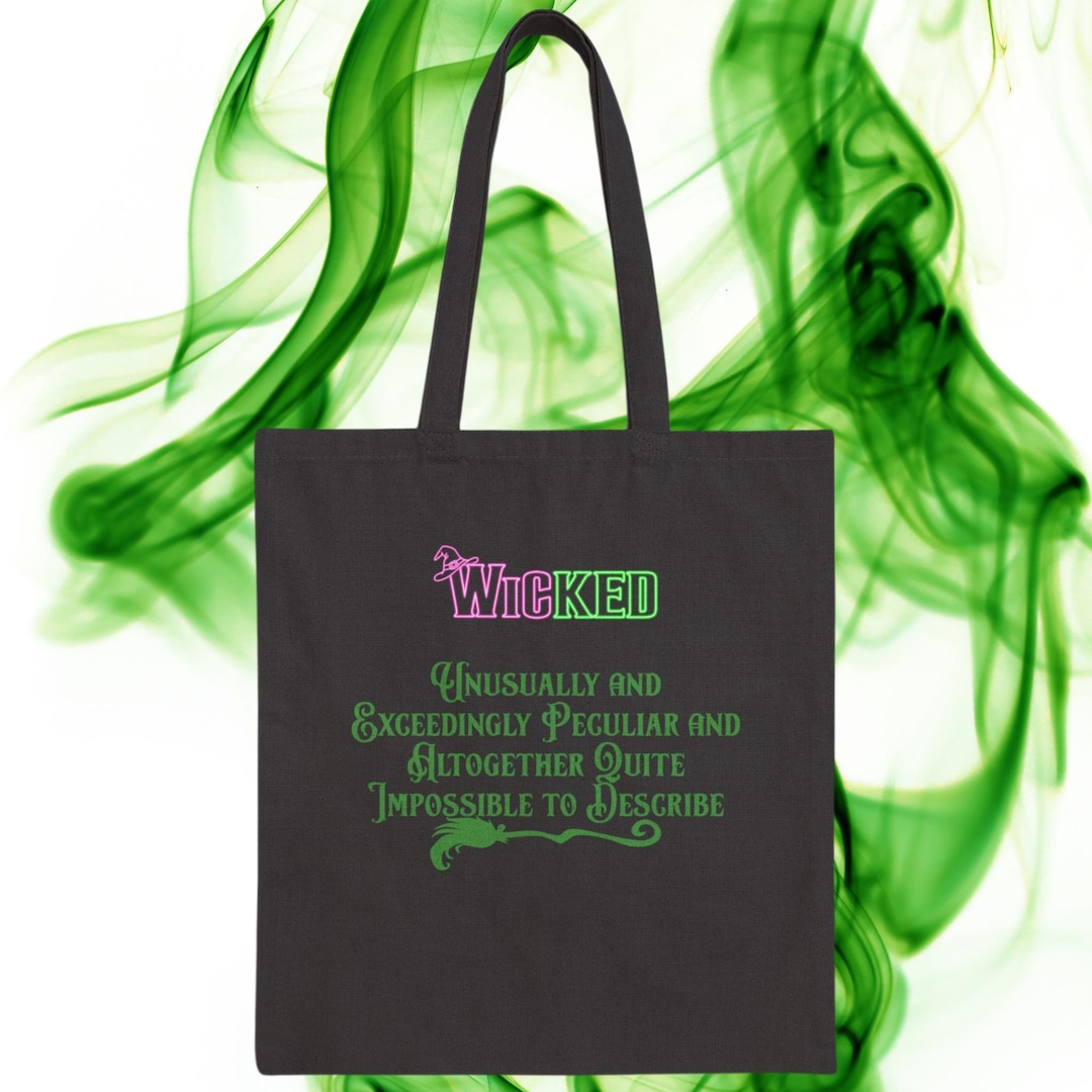 Wicked Movie Elphaba Tote Bag Defying Gravity Wicked Movie Fan Gift ...
