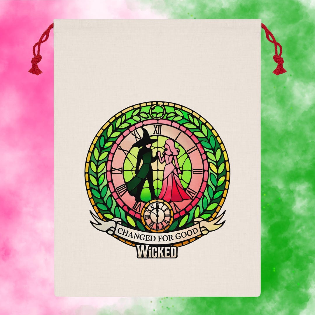 Wicked Movie Gift Bag Defying Gravity Wicked Movie Fan Gift Broadway ...