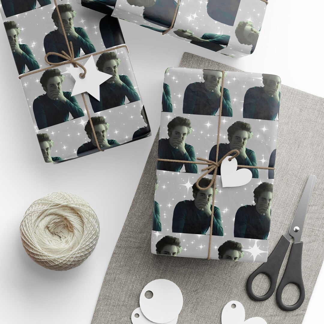 Twilight Wrapping Paper Stinky Face Edaward Hoa Hoa Hoa Edward Cullen ...