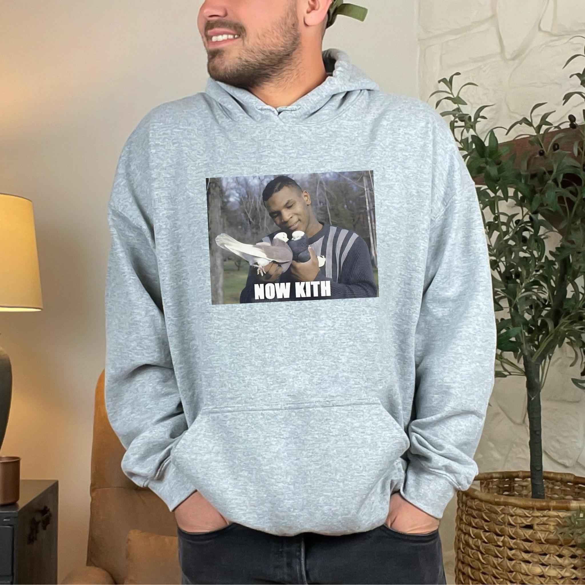 Now Kith Mike Tyson Pigeons Hoodie Now Kith Meme Mike Tyson Canvas ...