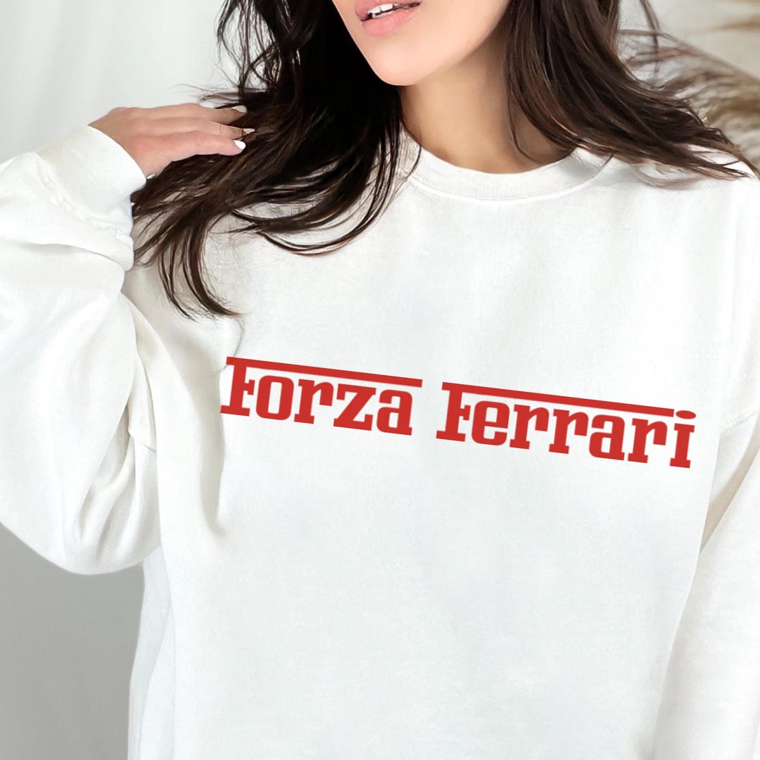 Formula 1 Sweatshirt Forza Ferrari Sweatshirt F1 Merch Grand Prix F1 ...