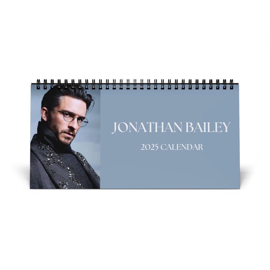 Jonathan Bailey 2025 Desk Calendar Bridgerton Anthony Calendar Kate ...