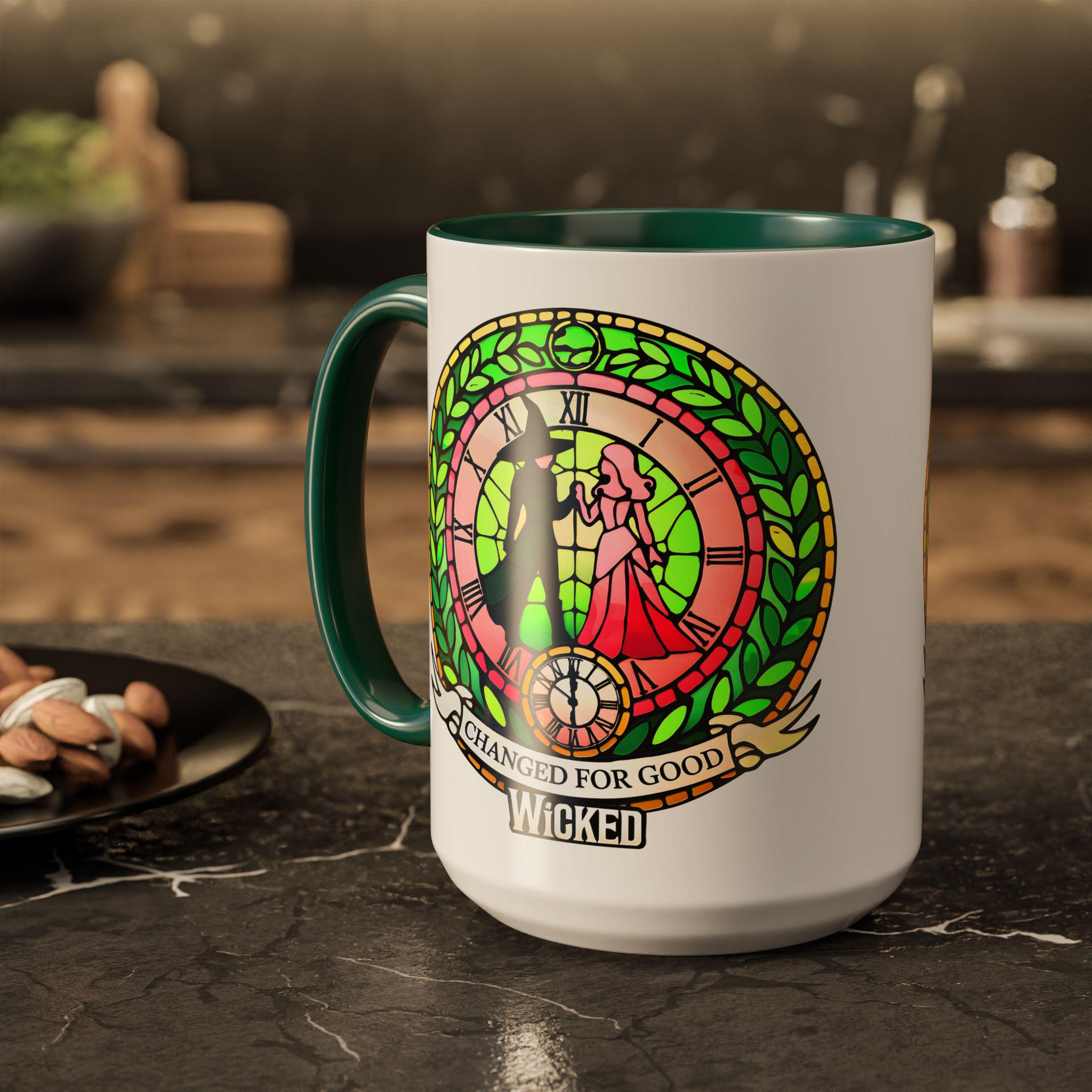 Wicked Mug Changed for Good Elphaba Glinda Defying Gravity Wicked ...
