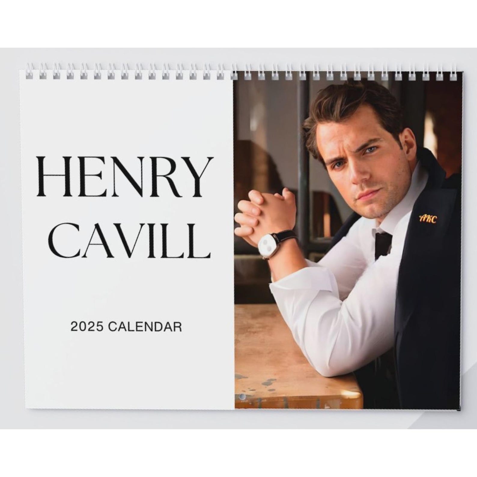 Henry Cavill 2025 Wall Calendar Henry Cavill Fan Gift Henry Cavill Mug ...
