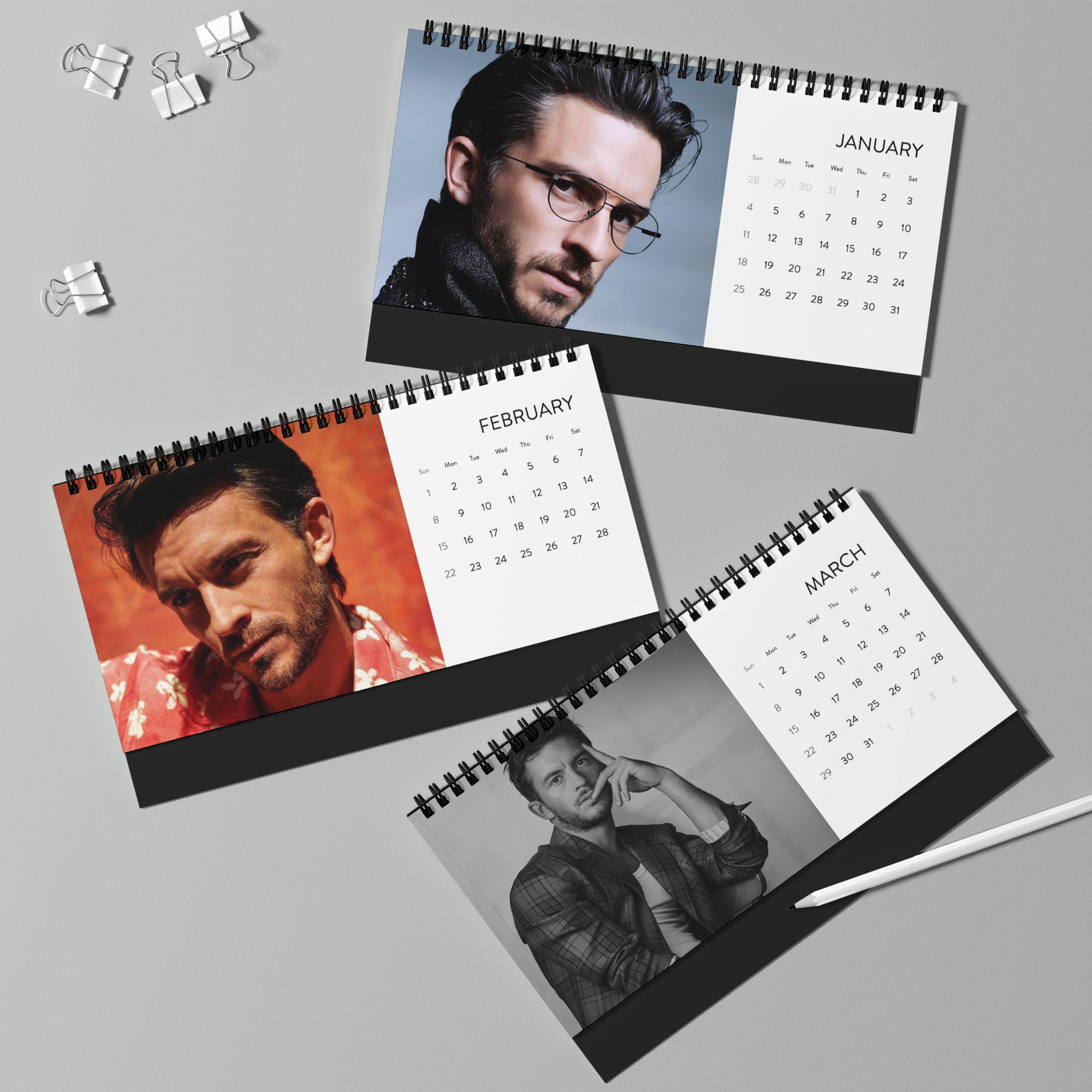 Jonathan Bailey 2026 Desk Calendar Bridgerton Anthony Calendar Kate ...