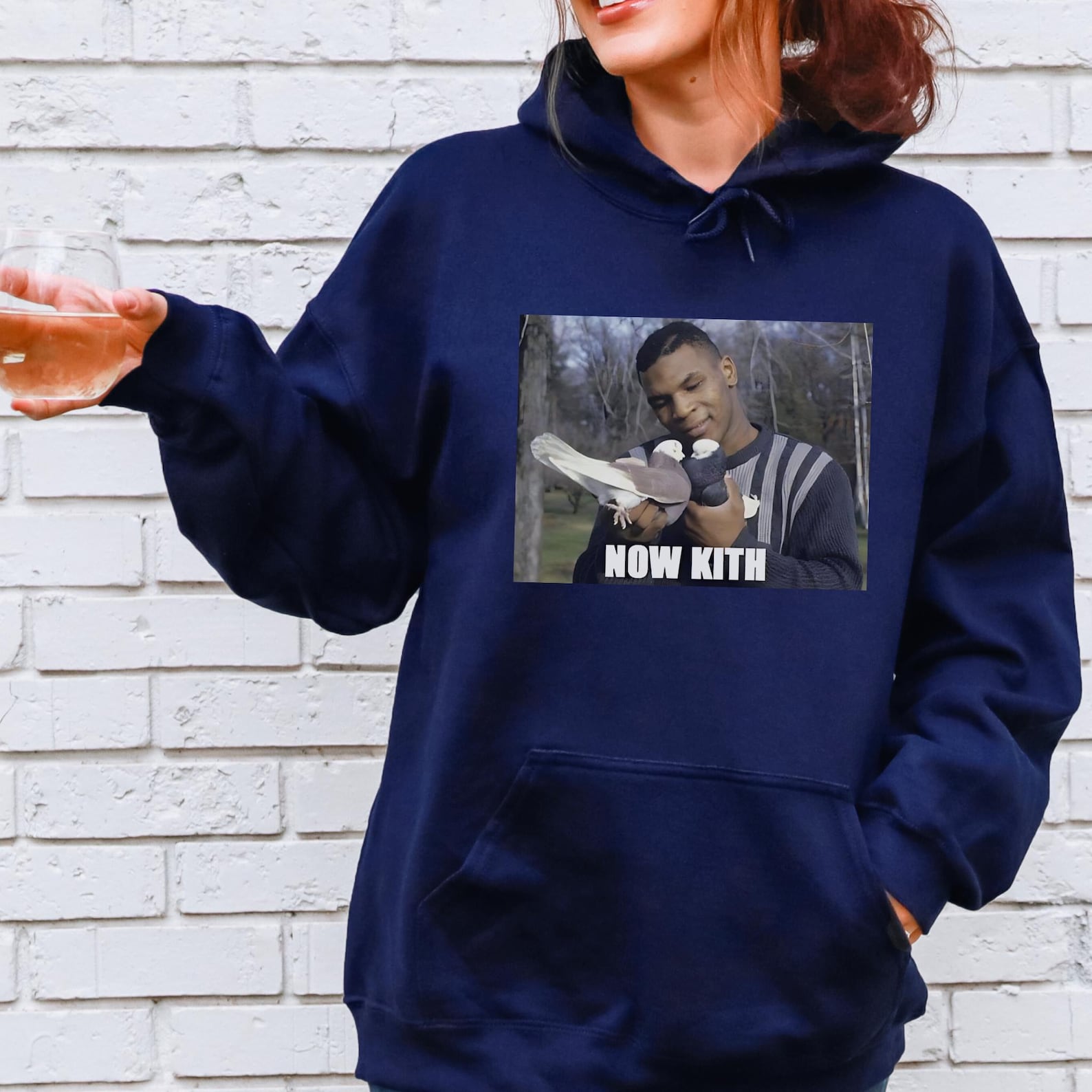 Now Kith Mike Tyson Pigeons Hoodie Now Kith Meme Mike Tyson Canvas ...