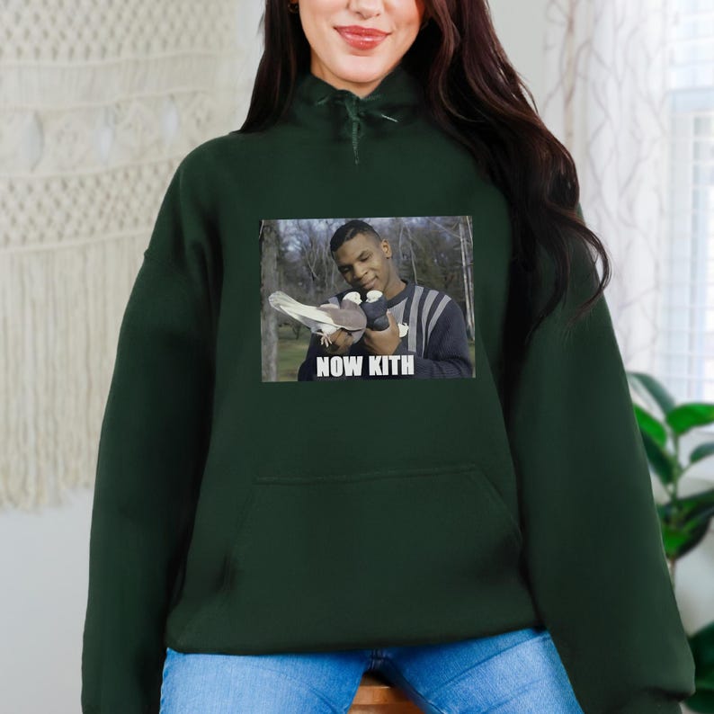 Now Kith Mike Tyson Pigeons Hoodie Now Kith Meme Mike Tyson Canvas ...