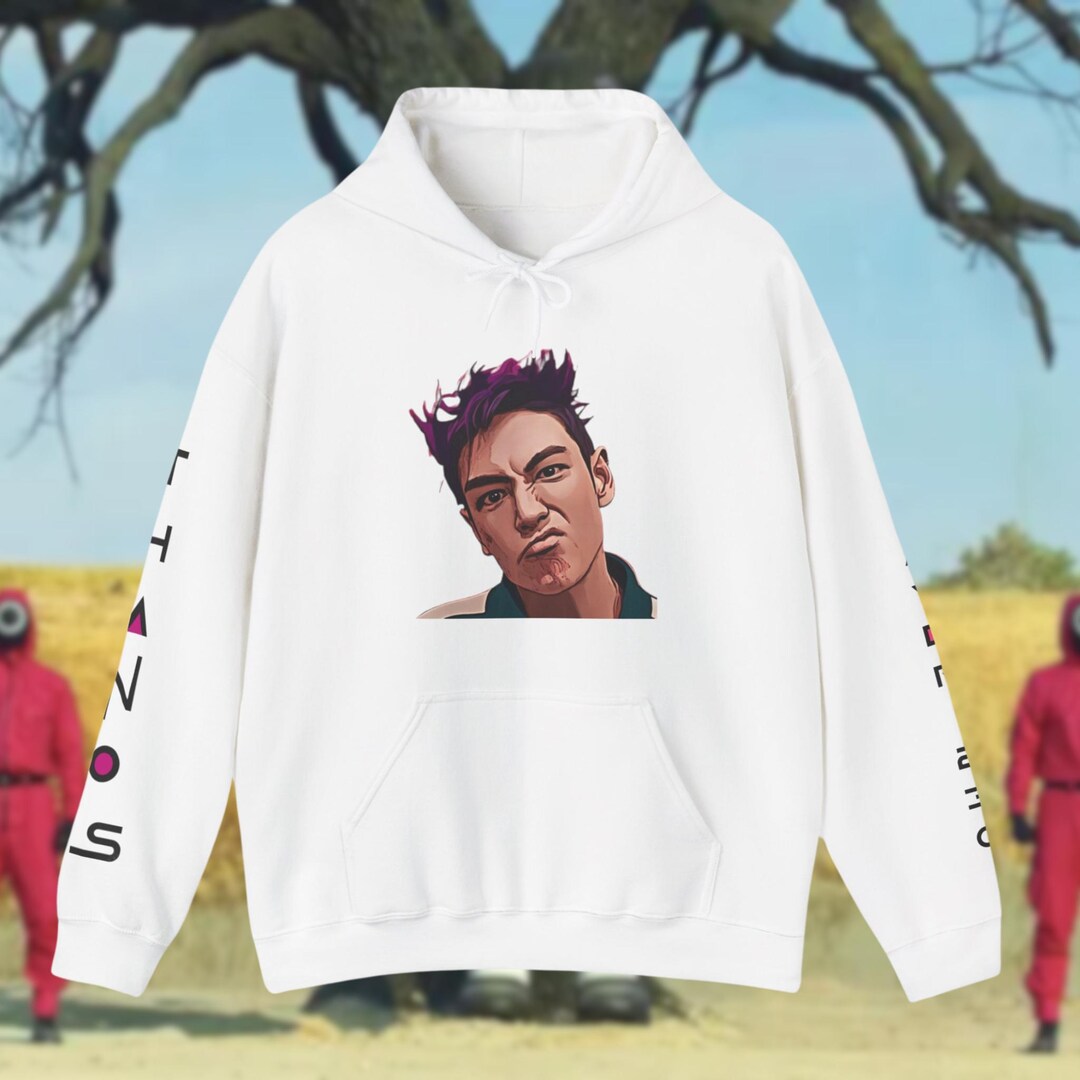 Thanos the Rapper Choi Seung-hyun Player 230 T.O.P Hooded Sweatshirt ...