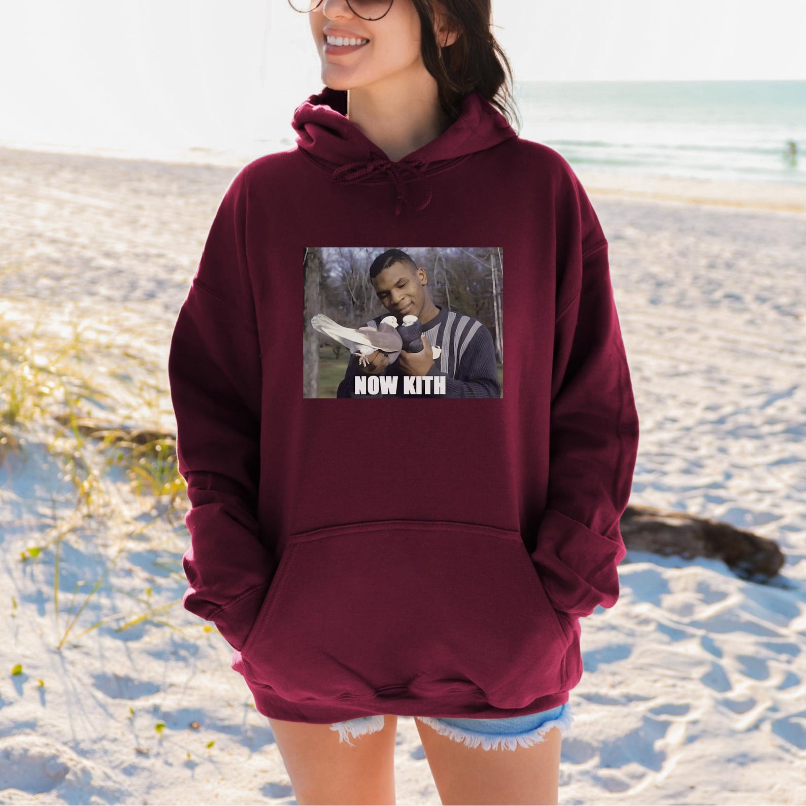Now Kith Mike Tyson Pigeons Hoodie Now Kith Meme Mike Tyson Canvas ...