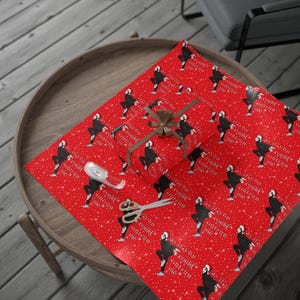 Twilight Christmas Wrapping Paper as If You Could Out Run Me Edward ...